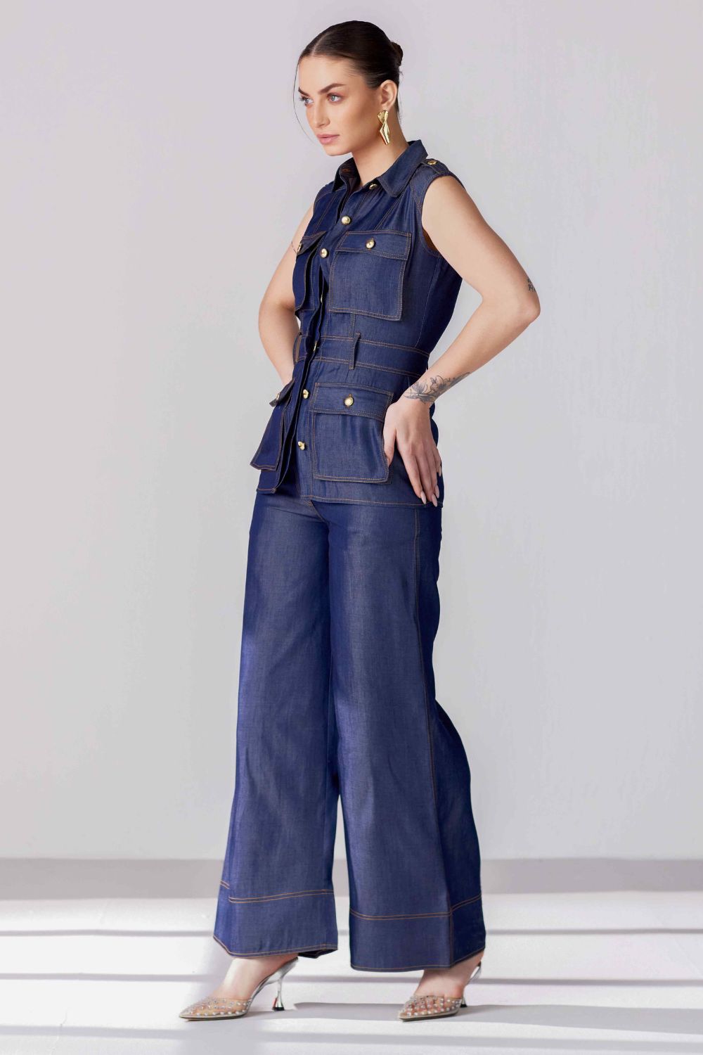 Safari Denim Trouser – ANI CLOTHING